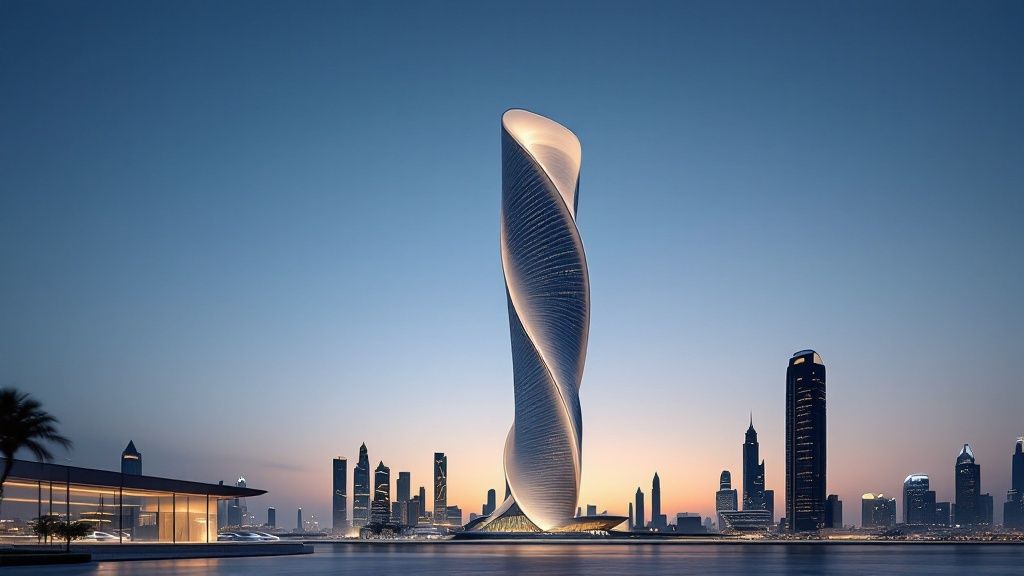 Wasl Building Dubai: A Guide to the Iconic Twisting Tower - Freeline ...